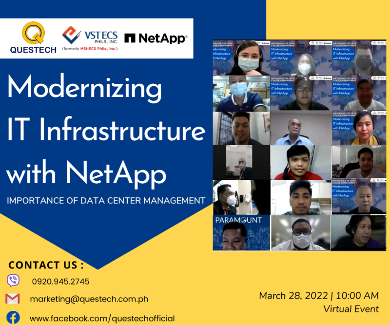 QUESTECH Co. Inc. » Modernizing IT Infrastructure with NetApp